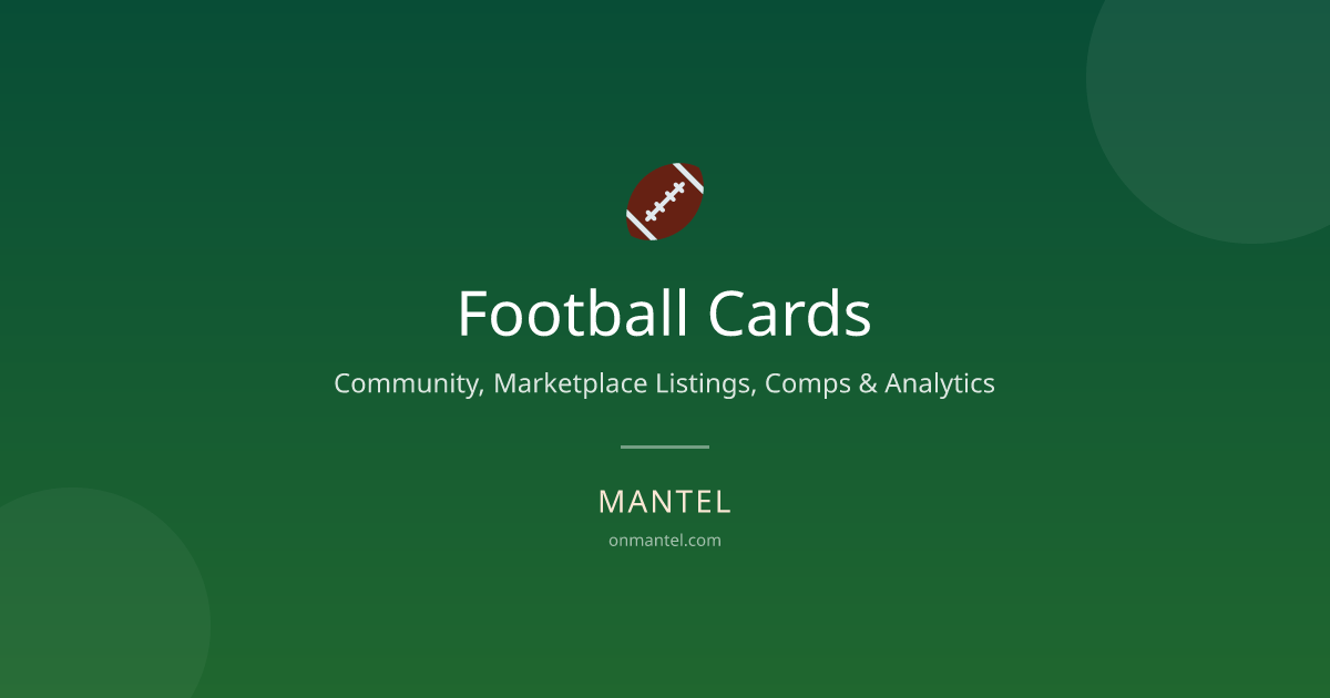 Football Cards | Mantel