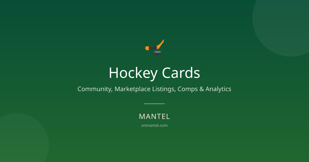 Hockey Cards | Mantel