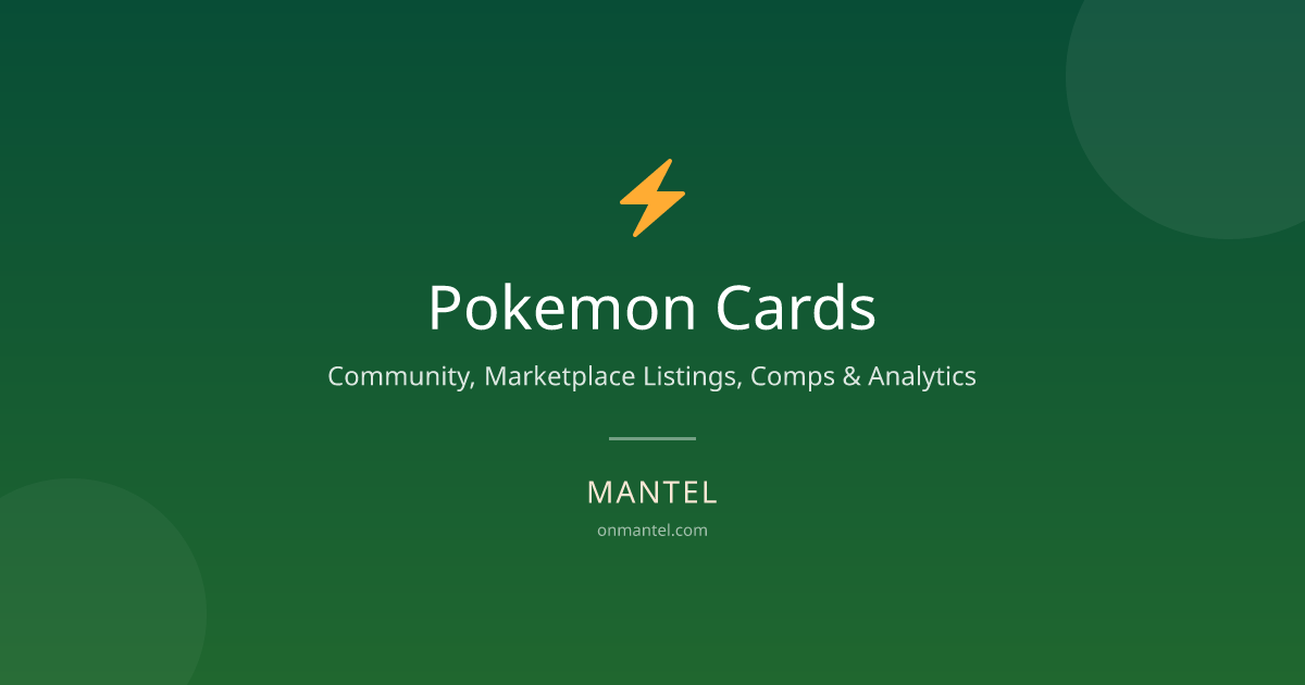 Pokemon Cards | Mantel
